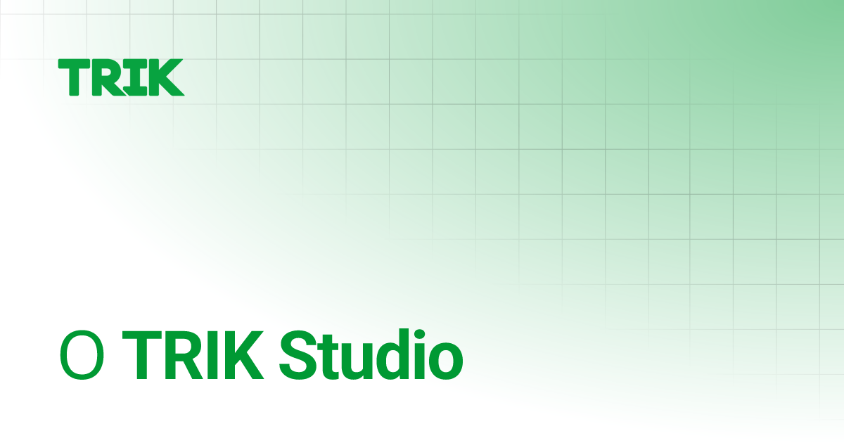О TRIK Studio | Руководство по работе с TRIK Studio